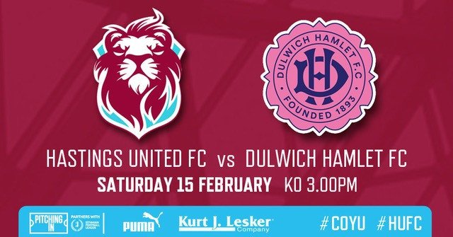 HASTINGS UNITED FC V DULWICH HAMLET FC
