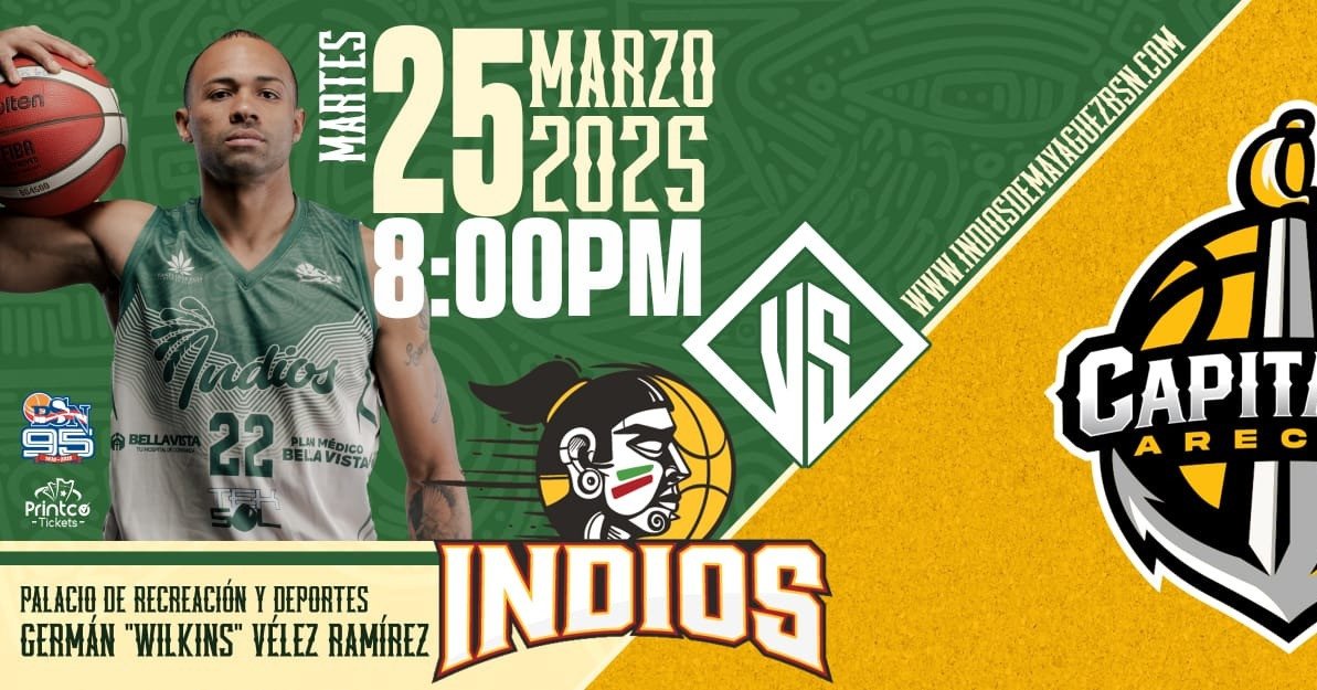 Juego 2 BSN Indios de Mayaguez