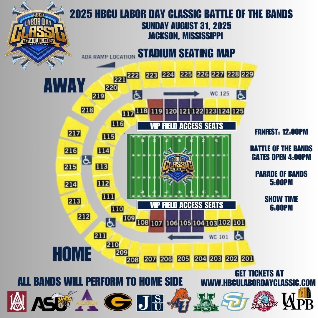 2025 HBCU LABOR DAY CLASSIC BATTLE OF THE BANDS