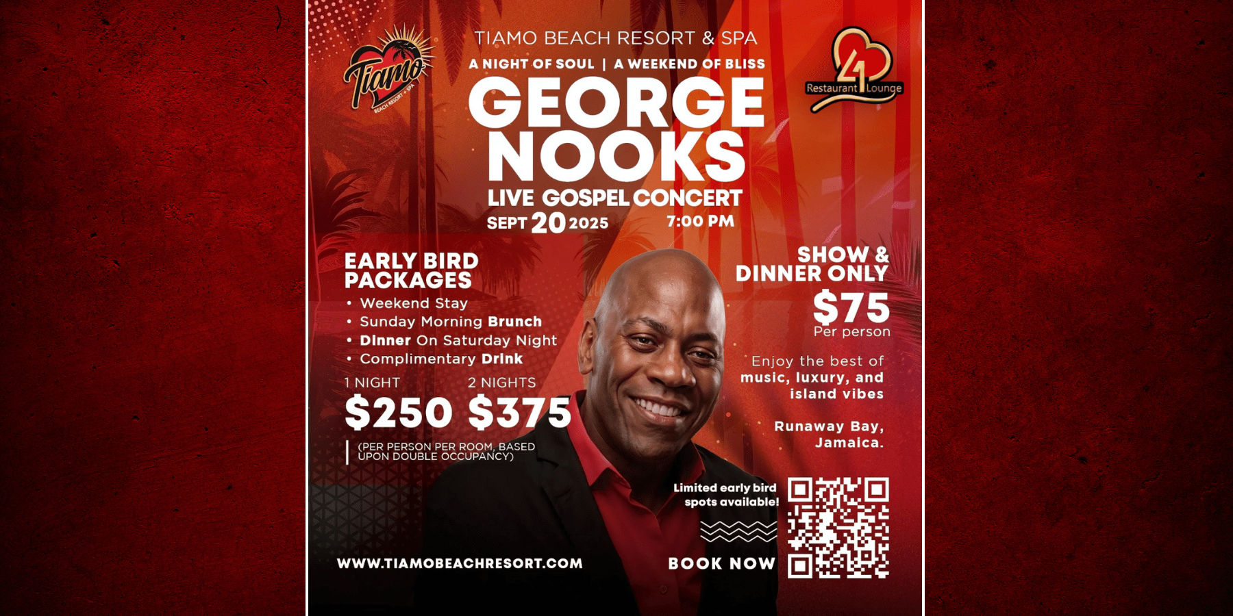 GEORGE NOOKS: Live Gospel Concert