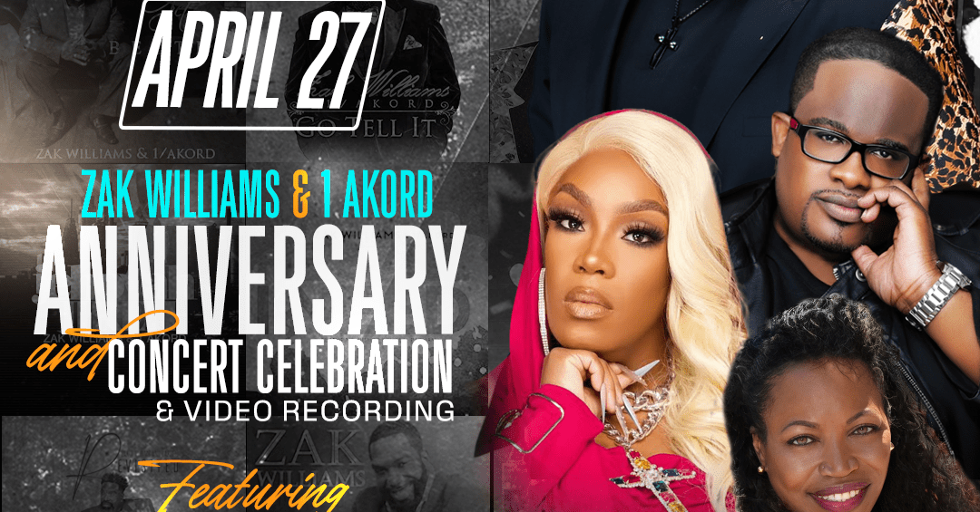 Zak Williams & 1Akord 20th Anniversary Concert and Video Rec