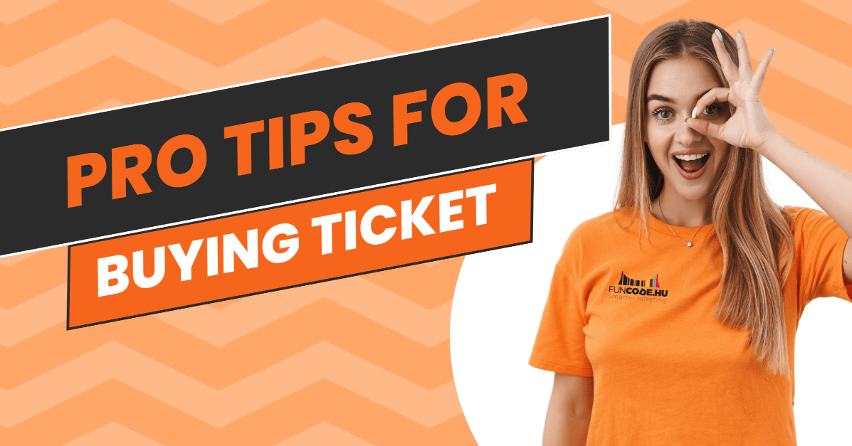 Buy tickets as pros!